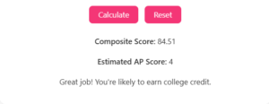 Free AP Biology Score Calculator 2025